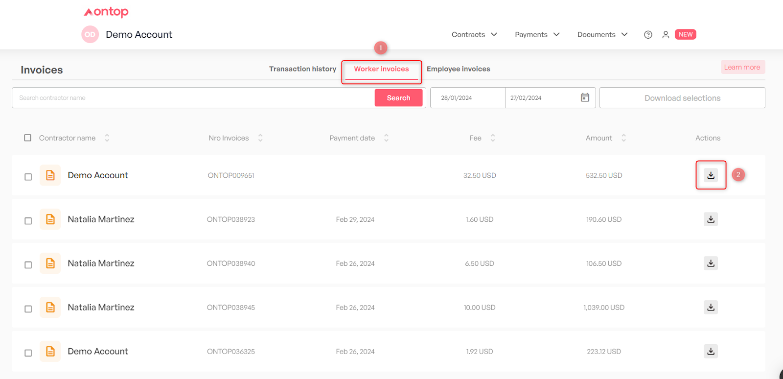 How to: Download Invoices – Tips and answers from the Ontop Team