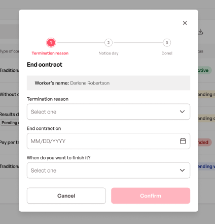 🛑 ¿Cómo finalizar o terminar un contrato? – Ontop